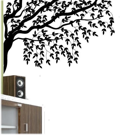 Gorgeous Tree Branches And Leaves Vinyl By Leenthegraphicsqueen