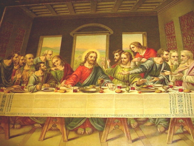 The Last Supper Litho Print By R Tesar By Mymagicmoon On Etsy