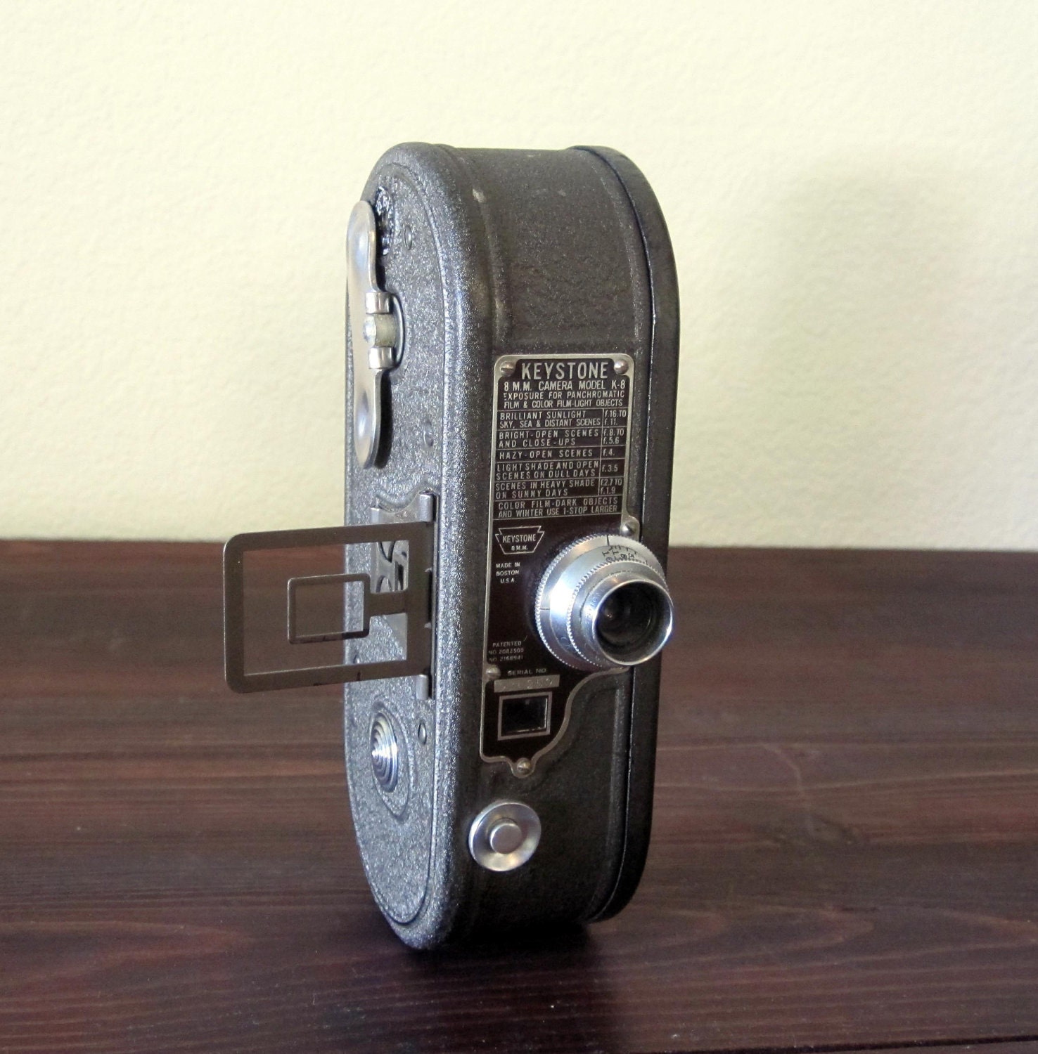Vintage 1930s Keystone Model K 8 Movie Camera Retro By Midmod