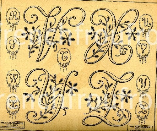 victorian alphabet on Pinterest | Alphabet, Illuminated Letters and ...