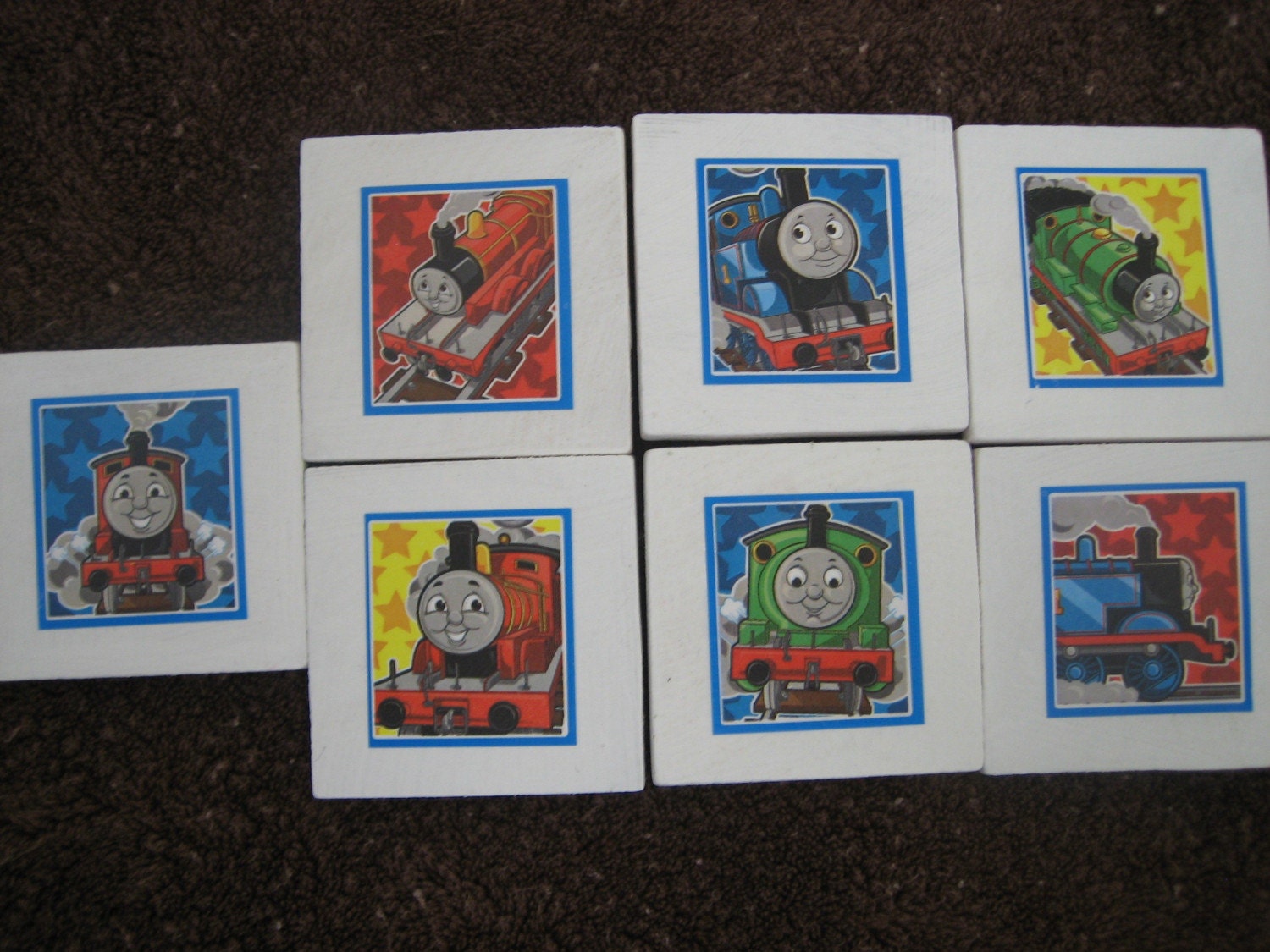 THOMAS THE TRAIN MATCHING MEMORY GAME by OllieBeez on Etsy