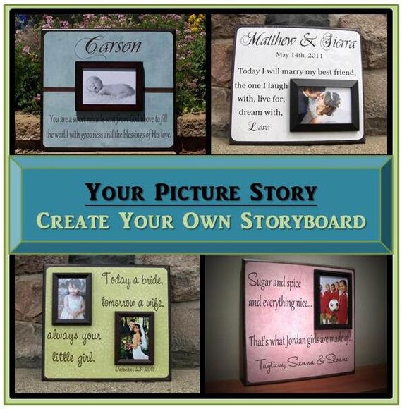 Create Your Own Custom Picture Frame By YourPictureStory On Etsy