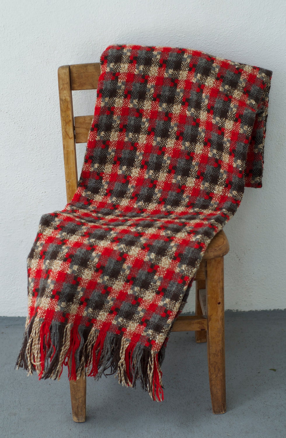 Vintage Pendleton 100 Virgin Wool Blanket By Boundforgloryresale