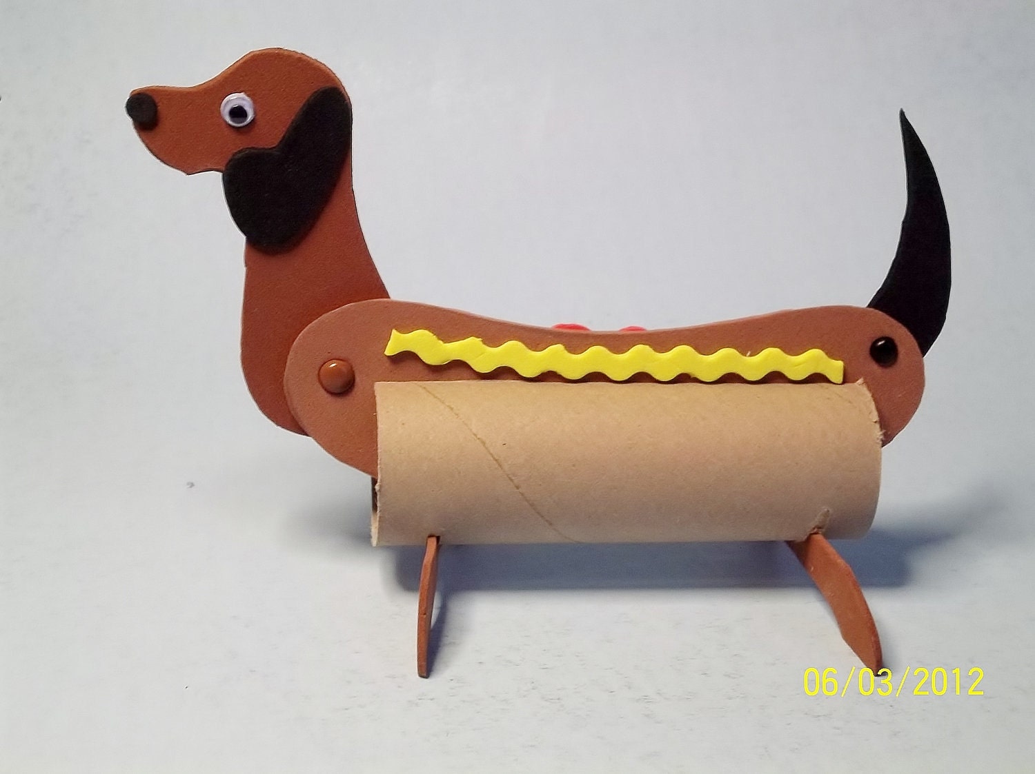 HOT DOG Craft Kit by kazsmom on Etsy
