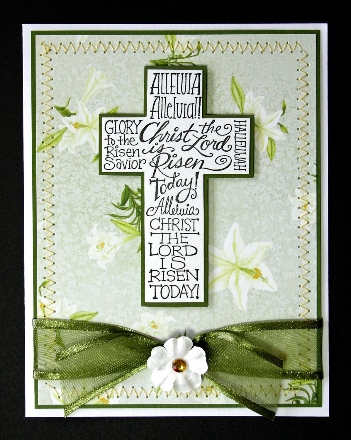 Easter Card Christian Religious By HandyScraps On Etsy
