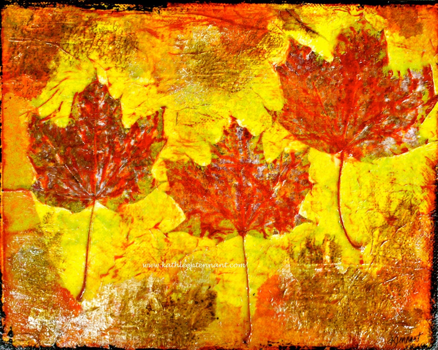 Autumn art, Leaf art, Maple leaf art