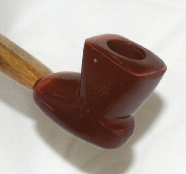 18 Catlinite Pipestone Peace Pipe Apache Made By Apache011 On Etsy