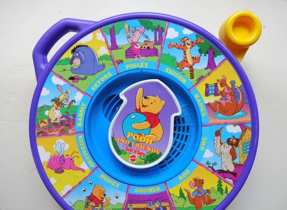 Vintage Winnie The Pooh And Friends See N Say By Wylieowlvintage