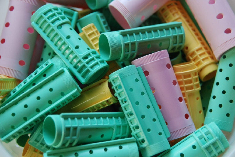 Plastic Hair Rollers By Lcmillard On Etsy
