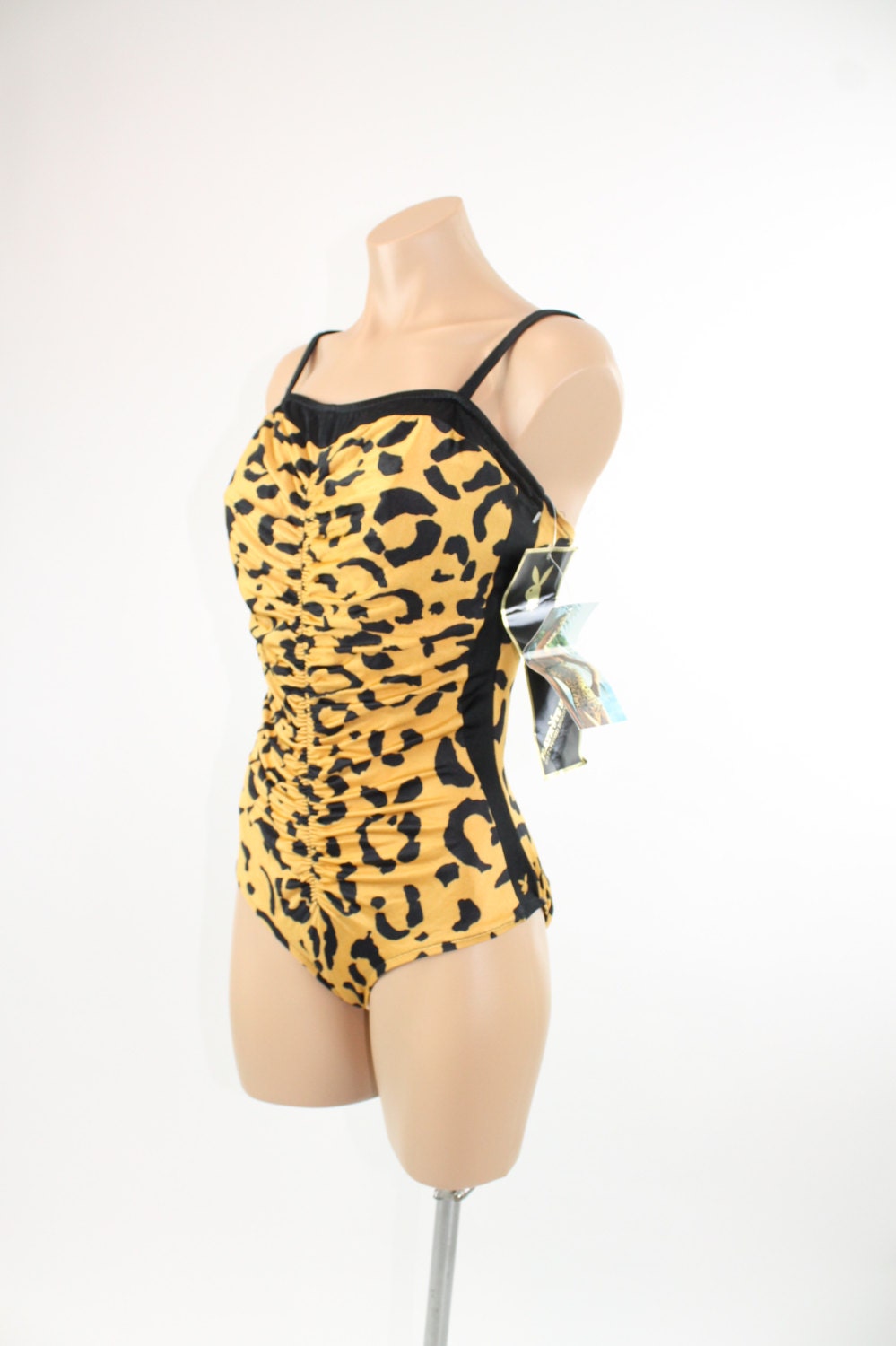 50s Swimsuit One Piece Bathing Suit Swimwear Pinup By Scarletfury