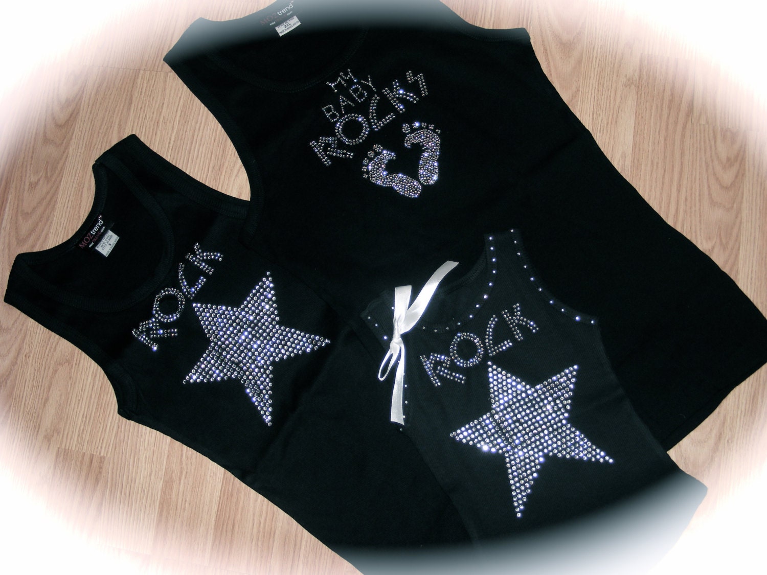 1 Diy Rock Star Rhinestone Bling Iron On By Weddingtransfers