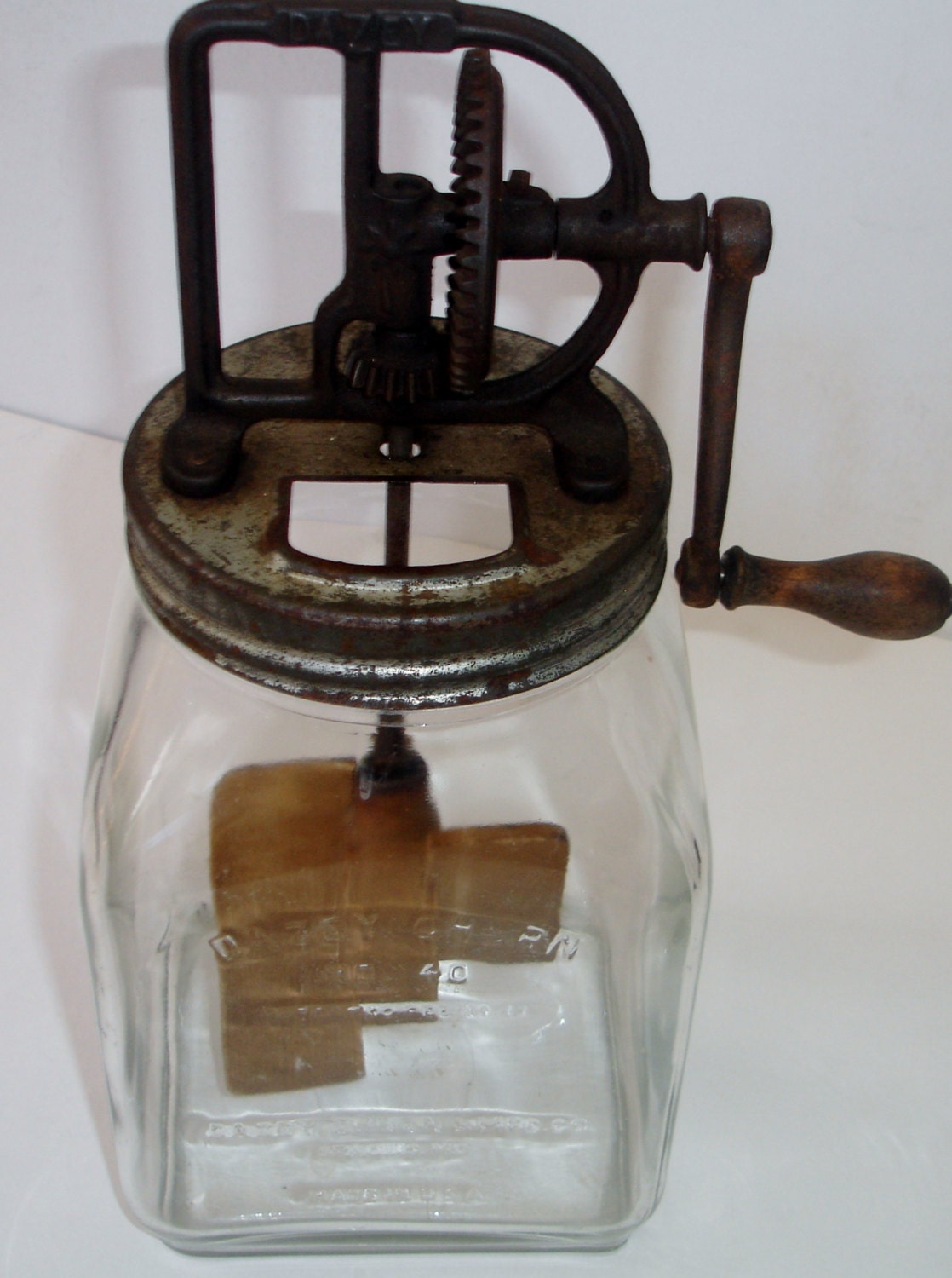 Antique Dazey Butter Churn No 40 Patented Feb 14 By Eldees