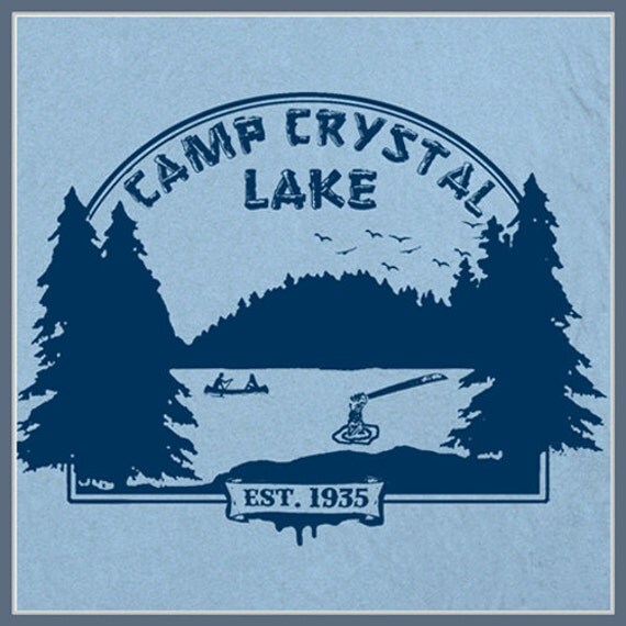 Camp Crystal Lake T Shirt Friday The 13th Vintage By Shirtmandude