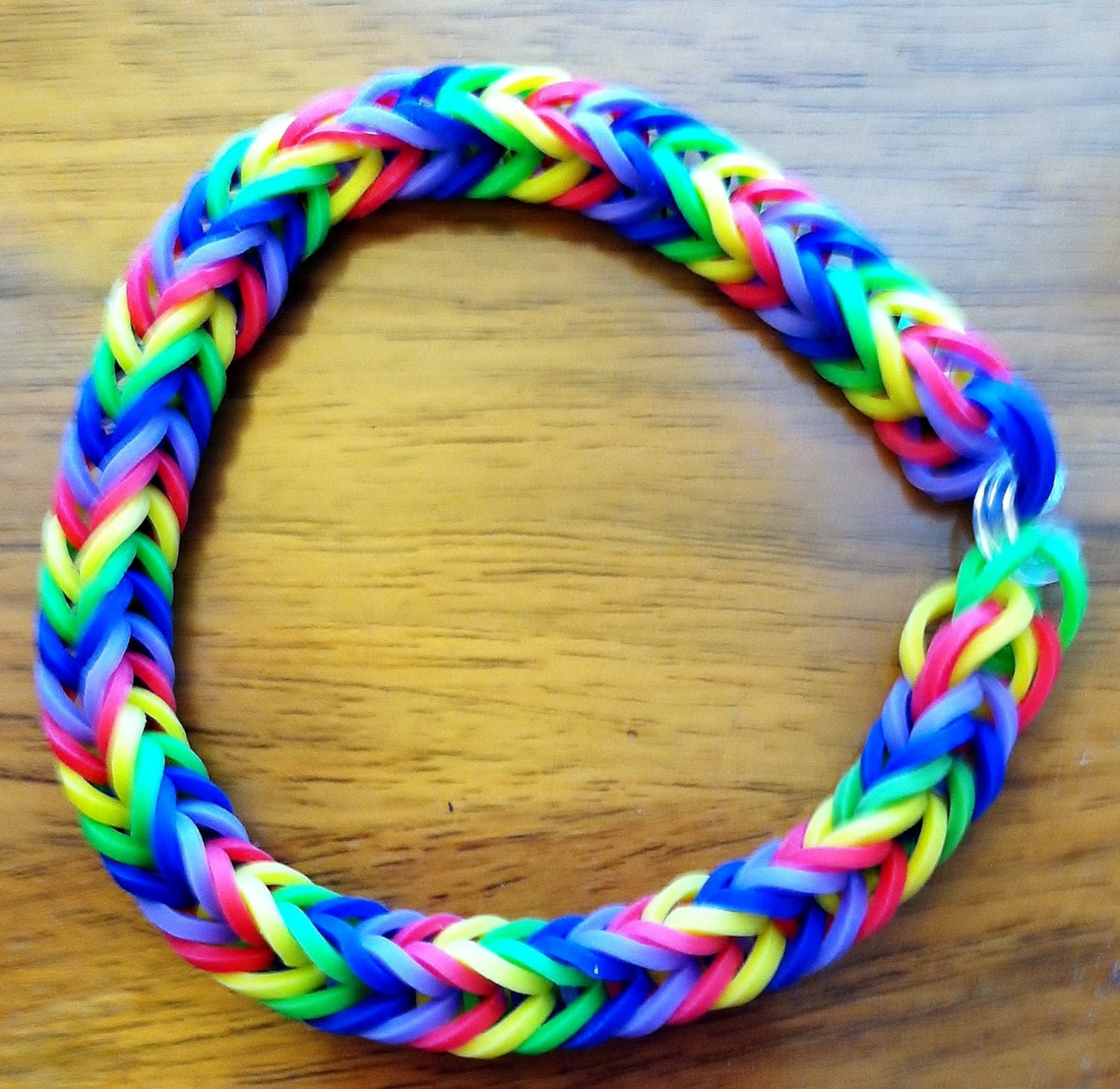 Items Similar To Hot Item Fishtail Rainbow Loom Rainbow Colored