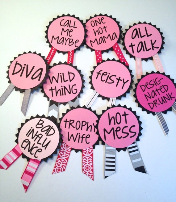 Bachelorette Party Pins Name Tags Bachelorette By LetsWearDresses bachelorette-party-pins-name-tags-bachelorette-by-letsweardresses