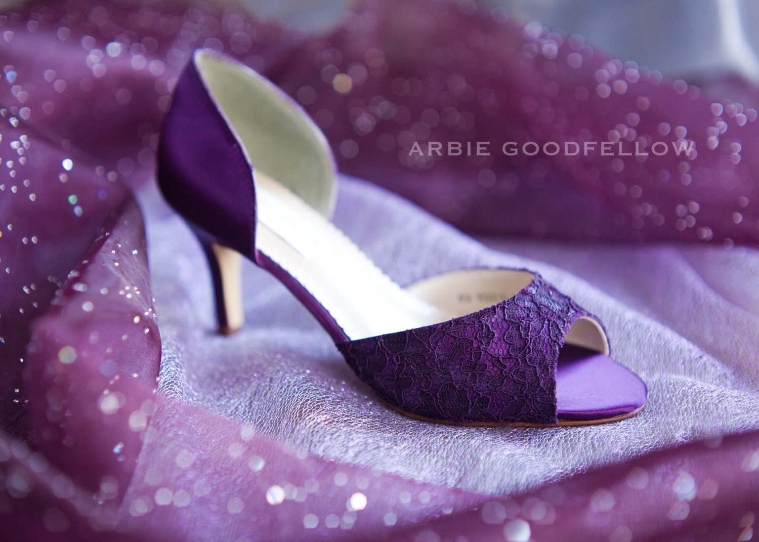 Wedding Shoes Aubergine Shoe Lace Shoes Purple By Parisxox