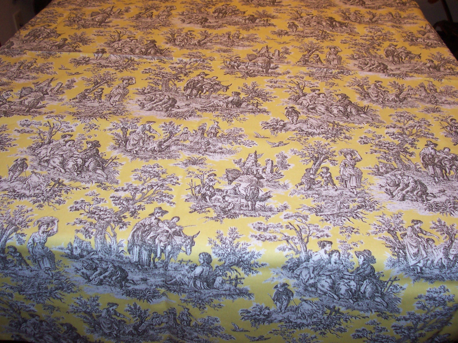 Custom Tablecloth Waverly Rustic Life Toile 54 X 84 custom-tablecloth-waverly-rustic-life-toile-54-x-84