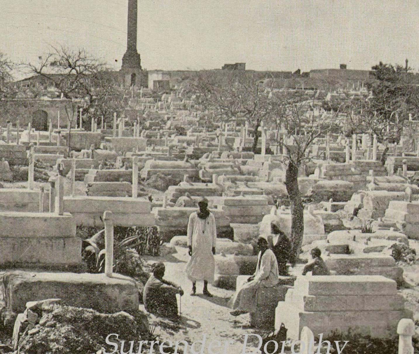 Cemetery Mecca Syria Saudi Arabia 1890 Victorian Rotogravure