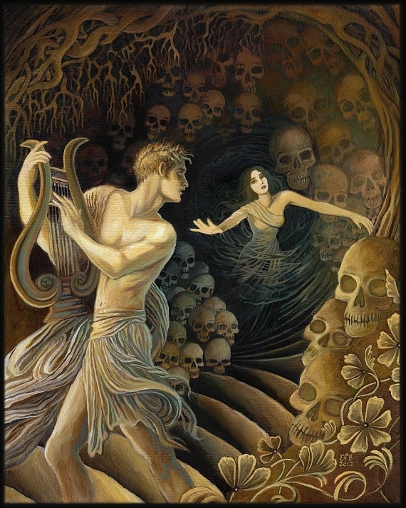 Orphée et Eurydice 16 x 20 affiches Fine Art Print Art de