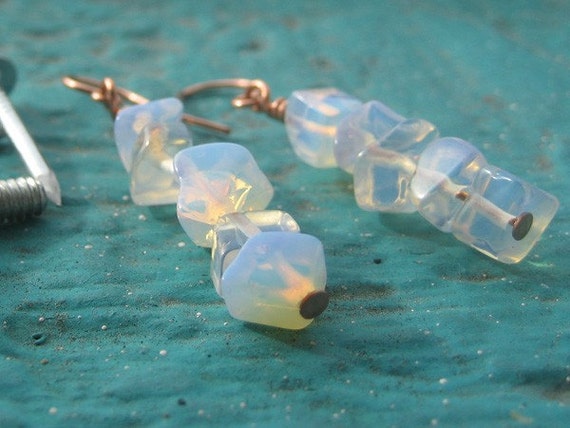 Dilithium Crystal Earrings by sexydeathray on Etsy