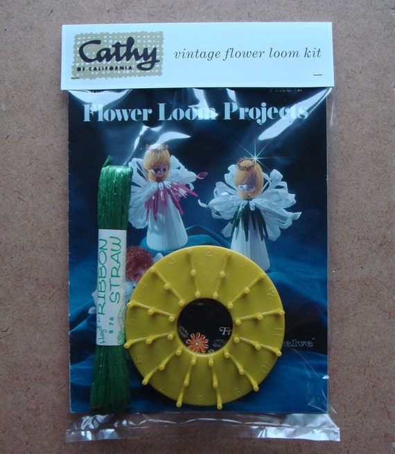 vintage STUDIO TWELVE LOOM flower loom projects INSTRUCTION