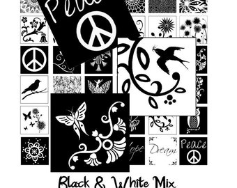 White collage | Etsy