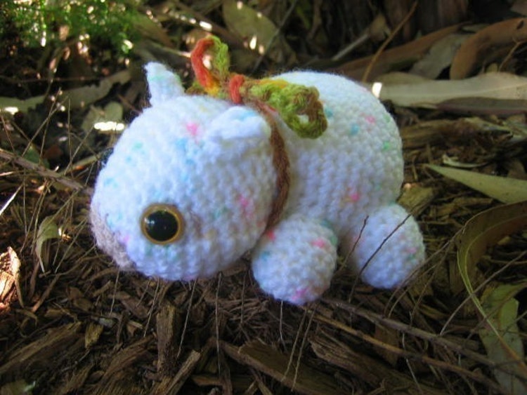 Wombat crochet pattern by crochetroo on Etsy