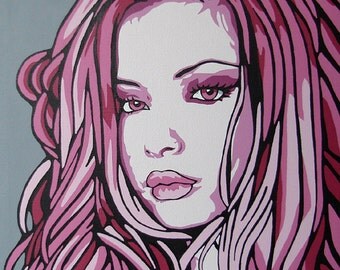 Abstract pop art | Etsy