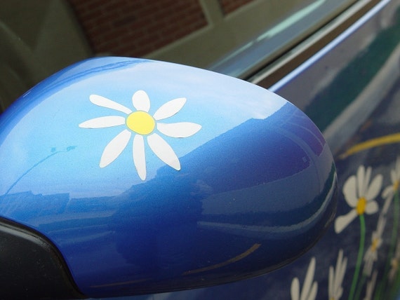 Daisy Flower Decal Sticker Graphics For Vw Beetletrunk By Tonyabug