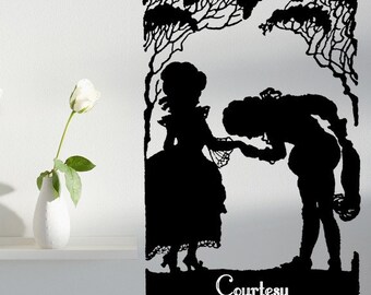 Items similar to Scroll Light Switch Embellishment item 30024 Vinyl ...