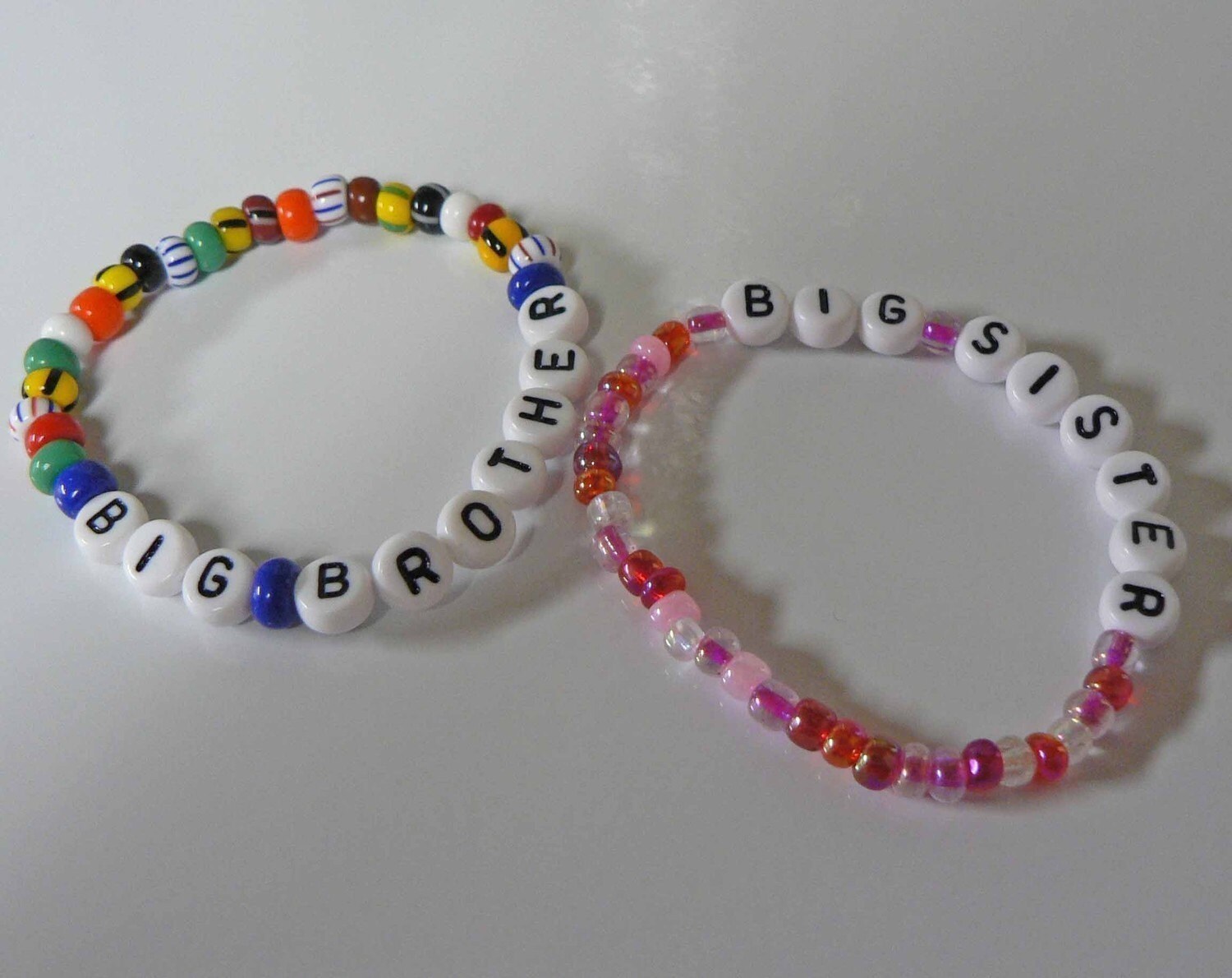 Set of Sister bracelets. SISTERS Big Sister by stargazinglily