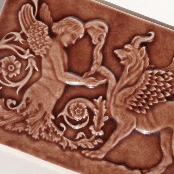 Angel and Gryphon Classic Roman image based on carvings from