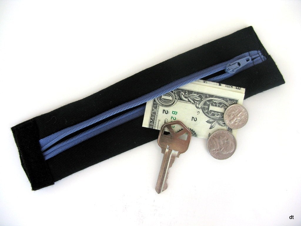 KIDS Secret Stash Money Cuff Black hide your cash lunch