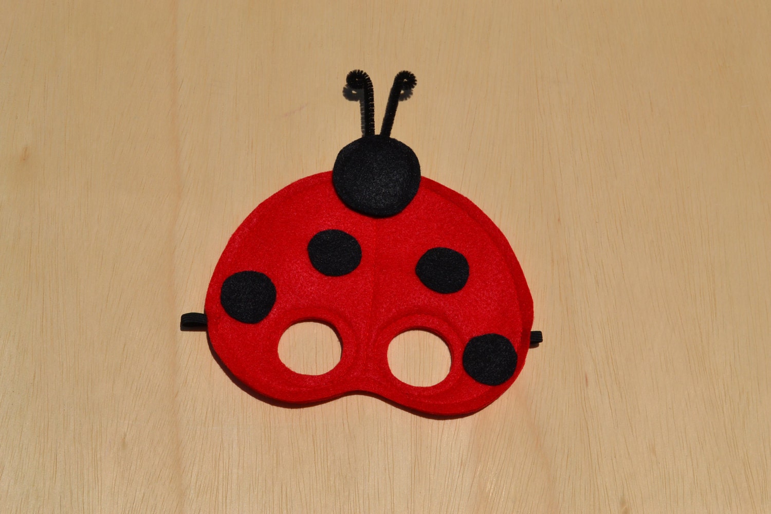 Lady Bug Mask by Mahalo on Etsy