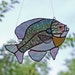 Stained Glass Bluegill Sunfish Father's Day by westernartglass
