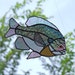 Stained Glass Bluegill Sunfish Father's Day Gift Man