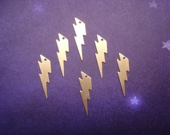 Lightning charm | Etsy