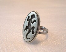 Popular items for lizard ring on Etsy