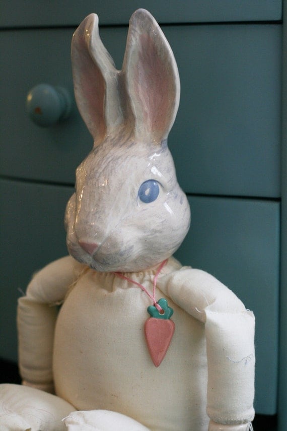 RESERVED FOR ZOE Edward Tulane Like Porcelain Headed and