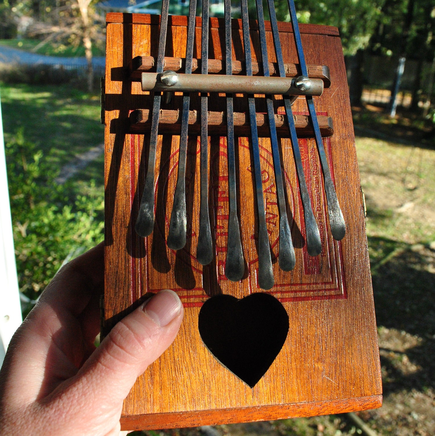 musical instrument Kalimba 8 TIne A major Diatonic