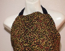 Unique leopard apron related items | Etsy