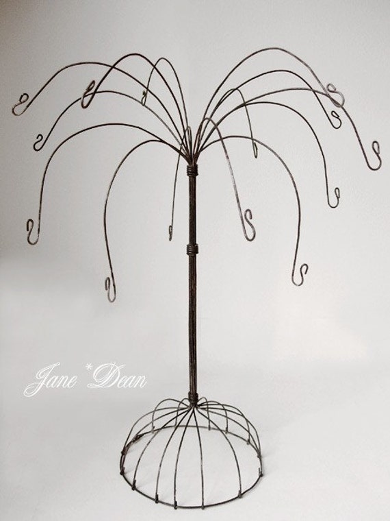 Wire Palm Tree JEWELRY DISPLAY