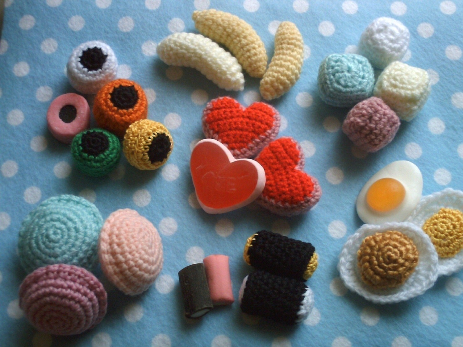 Amigurumi Candy Shop Sweets pdf crochet pattern