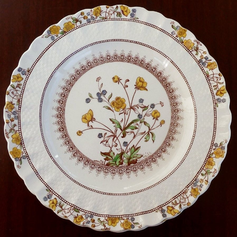 Vintage Spode Buttercup Dinner Plate – Haute Juice