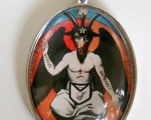 Unique baphomet necklace related items | Etsy