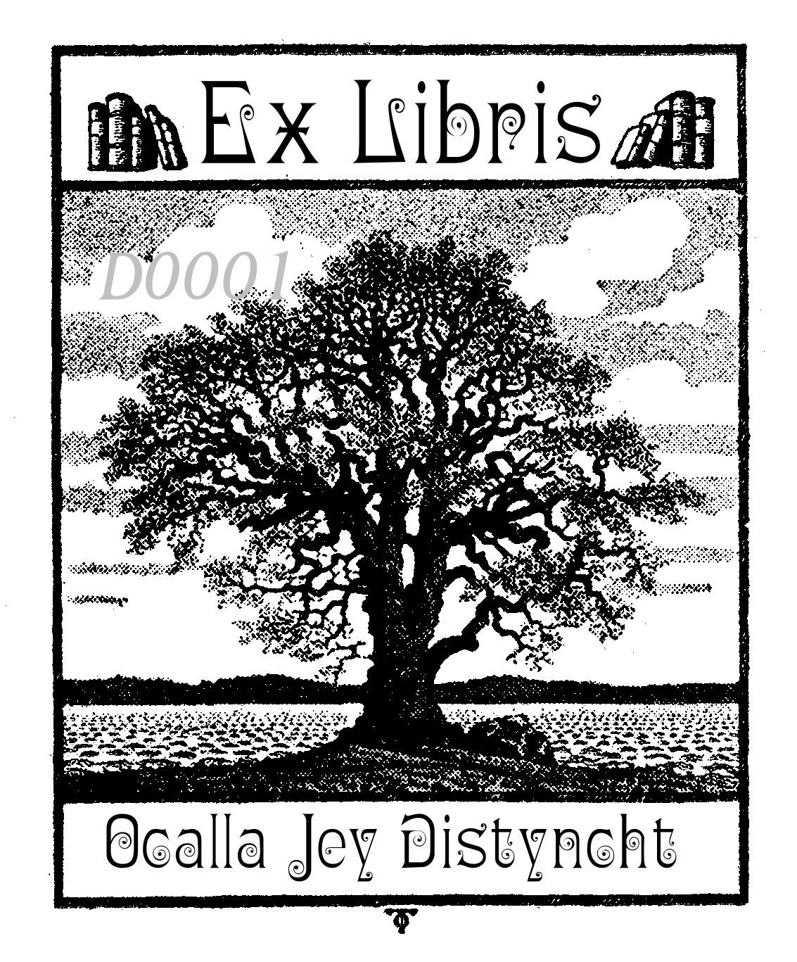 Personalized Ex Libris Bookplates From Vintage Ex Libris