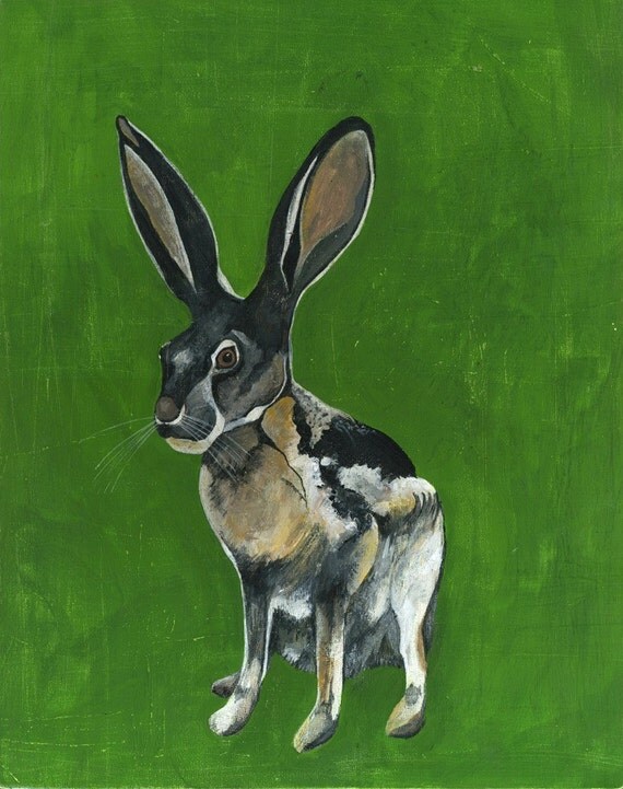 The Jack Rabbit Original Painting