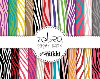 Digital Papers Black & White Paper Pack 25