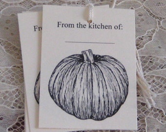 Homemade food tag | Etsy