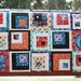 Modern Quilt Pattern Off-Centered Squares by FreshLemonsQuilts